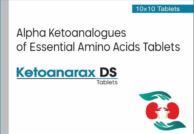 Ketoanarax DS Alpha Ketoanalogues of Essential Amino Acids Tablets ...